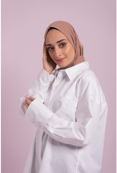 Tamodji Pratik Çıt-Çıtlı Eşarp Başörtüsü