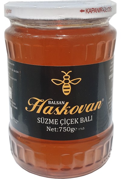 Balsan Haskovan Süzme Çiçek Balı 750 gr