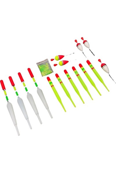 Ardeppo 15 Adet Dikey Şamandıra Set Ardeppo 15 Adet Dikey Şamandıra Set