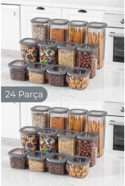 Deep Office 24 Parça 3 Boy Saklama Kabı