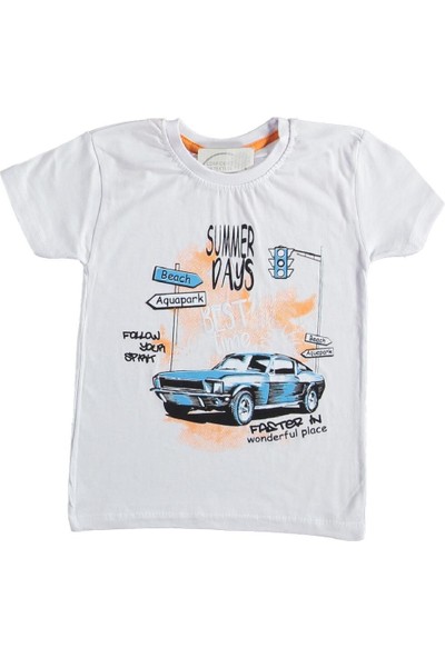 Eren Bey Erkek Çocuk Baskılı T-Shirt