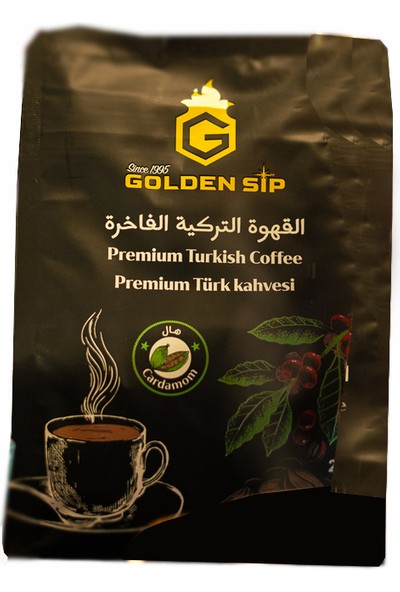 Golden Sip Cardamomlu Türk Kahvesi 250 gr