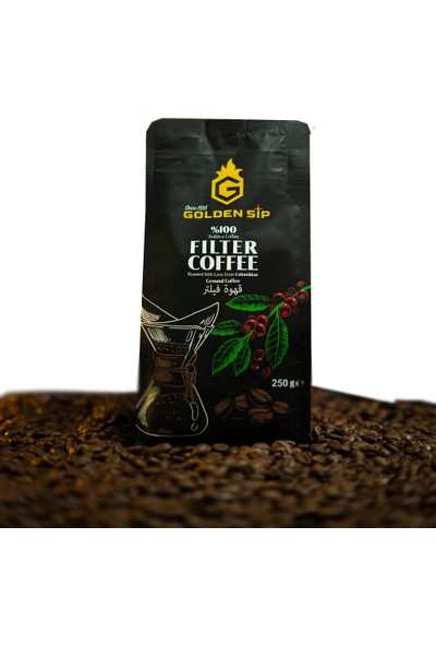Golden Sip Öğütülmüş Filtre Kahve 250 gr