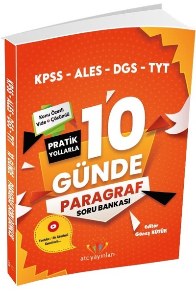 Atc Yayınları Pratik Yollarla 10 Günde Paragraf