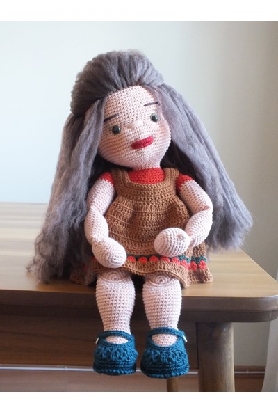 Ezgi's Babies Mari Bebek Amigurumi Organik Oyuncak Ezgi's Babies Mari Bebek Amigurumi Organik Oyuncak