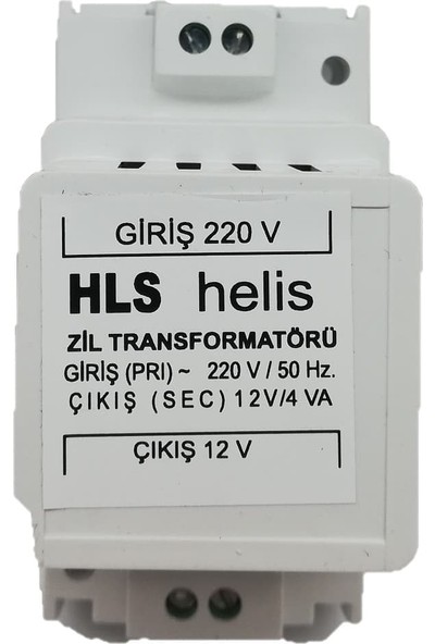 Helis Zil Trafosu 4-8-12 Watt 12 Volt Raylı Trafo Helis Helis Zil Trafosu 4-8-12 Watt 12 Volt Raylı Trafo Helis