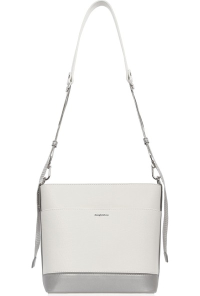 Cengiz Pakel Everly Kadın Omuz Çantası 7332-BEYAZ-GÜMÜŞ Cengiz Pakel Everly Kadın Omuz Çantası 7332-BEYAZ-GÜMÜŞ