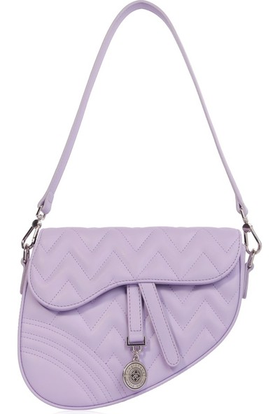 Cengiz Pakel Ophelia Kadın El-Omuz Çantası- 7345-LILA