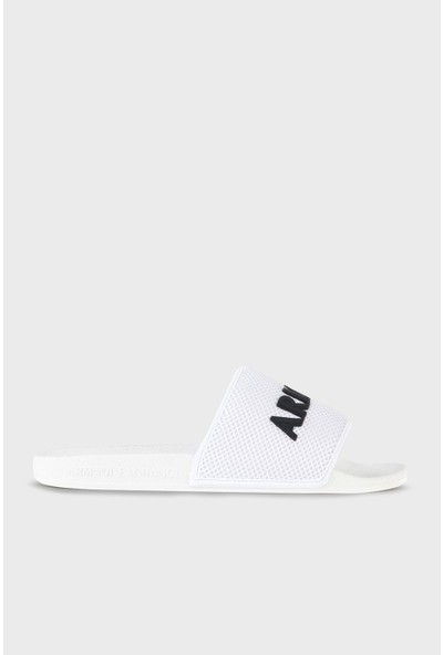 Armani Exchange Logolu Terlik Erkek Terlik XUP001 XV087 D611