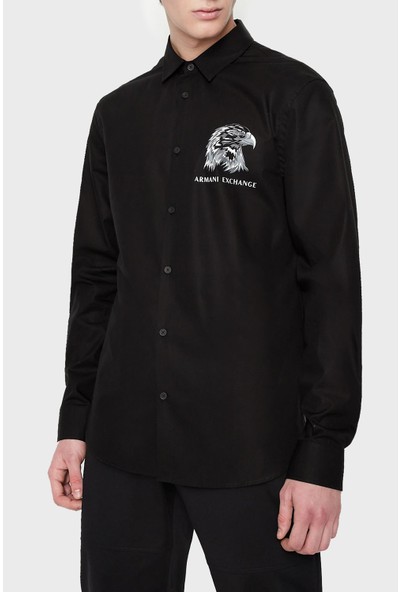 Armani Exchange Baskılı % 100 Pamuk Regular Fit Gömlek Erkek Gömlek 3LZC12 Znvmz 1200 Armani Exchange Baskılı % 100 Pamuk Regular Fit Gömlek Erkek Gömlek 3LZC12 Znvmz 1200