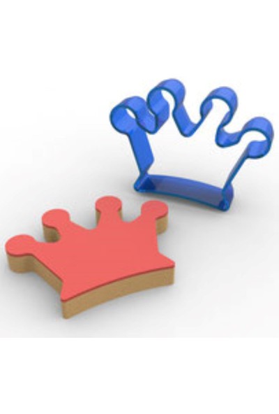 Ozi Parti Kral Tacı Polikarbon Kurabiye Kalıbı