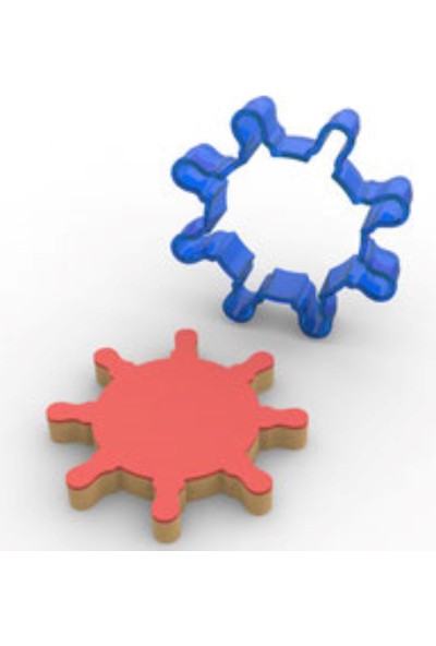 Ozi Parti Dümen Polikarbon Kurabiye Kalıbı