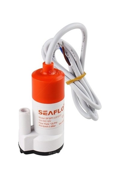 Seaflo Sintine Dalgıç Tip Pompa 6 mt Yükseklik 12 Volt 12 Lt/ Seaflo Sintine Dalgıç Tip Pompa 6 mt Yükseklik 12 Volt 12 Lt/