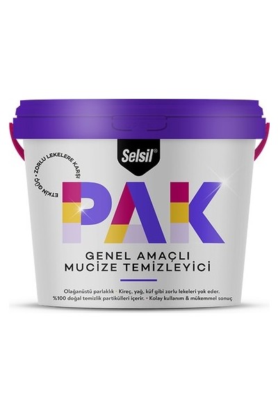 Selsil Çok Amaçlı Genel Temizlik Seti