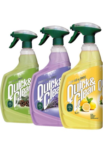 Eyüp Sabri Tuncer Quick Clean 1 Lt x 3