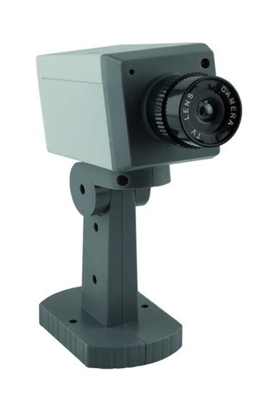 Powermaster PM-1007 Kırmızı Ledli Sensörlü Maket Kamera Powermaster PM-1007 Kırmızı Ledli Sensörlü Maket Kamera