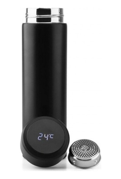 Rennway Dijital Sıcaklık Göstergeli Renkli Çelik Termos - 500 ml