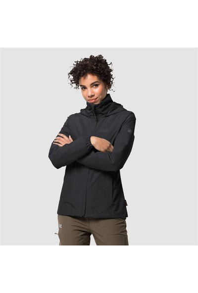 Jack Wolfskin Stormy Poınt Jacket W Jack Wolfskin Kadın Outdoor Ceketi Jack Wolfskin Stormy Poınt Jacket W Jack Wolfskin Kadın Outdoor Ceketi