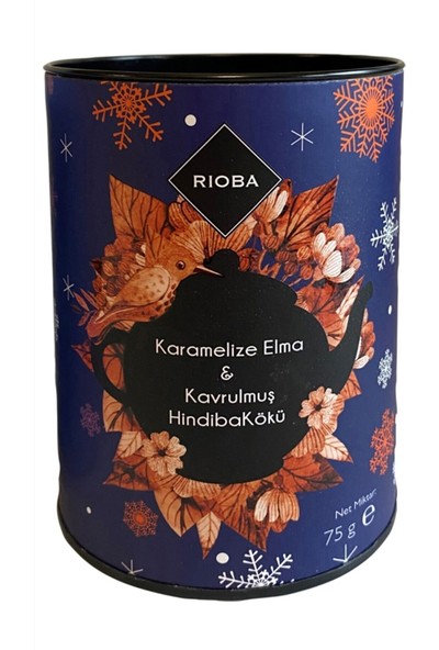 Rioba Karamelize Elma Kavrulmuş Hindiba Çayı 75 gr Rioba Karamelize Elma Kavrulmuş Hindiba Çayı 75 gr