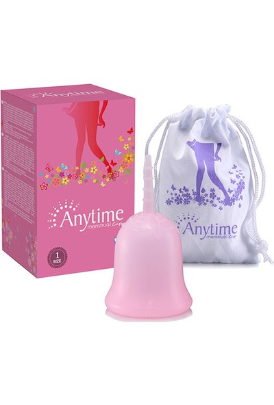 Shuai Yan Her Zaman Yeniden Kullanılabilir Silikon Adet Kabı Kadınsı Hijyen Ürünleri Adet Kadın Sağlığı L Pembe