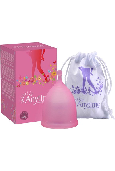 Shuai Yan Herzaman Kadın Silikon Sızdırmaz Adet Dönemi Kupası S Pembe