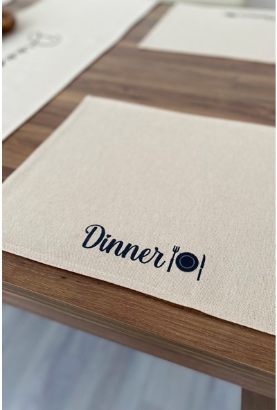 Hanles 6 Lı Dinner Baskılı Dekoratif Amerikan Servisi Hanles 6 Lı Dinner Baskılı Dekoratif Amerikan Servisi