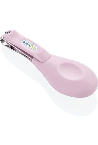 Baby Jem Babyjem Bebek Kolay Kavrama Çıtçıt Tırnak Makası-Pembe