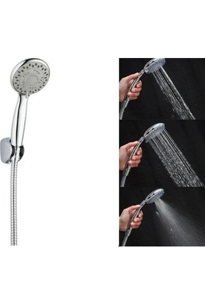 Ega Toptan Terapi Etkili 3 Fonksiyonlu Duş Başlığı Seti Ega Toptan Terapi Etkili 3 Fonksiyonlu Duş Başlığı Seti