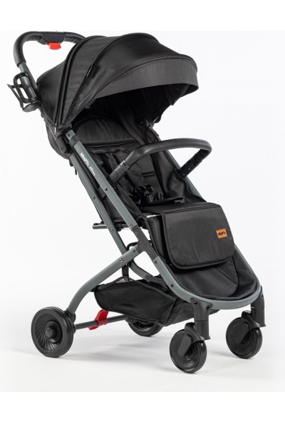 Kraft A9 Plus Bebek Arabası Siyah