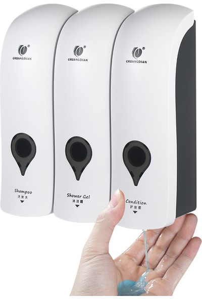Chuangdian Manuel Sabunluk 3 Bölmeli x 300 ml / 10.2oz (Yurt Dışından)