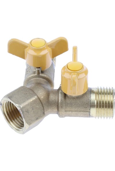 Fenteer 2 Yollu Gaz Boru Hattı Ayırıcı Kontrol Vanası Y Konnektör Adaptörü Erkek Iplik (Yurt Dışından) Fenteer 2 Yollu Gaz Boru Hattı Ayırıcı Kontrol Vanası Y Konnektör Adaptörü Erkek Iplik (Yurt Dışından)