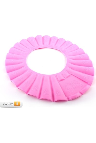 Ega Toptan Bebek Banyo Şapkası Baby Mate - Pembe