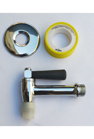 Bukisa Çay Kazanı Musluk Ayna Teflon ve Paslanmaz Silikon Kaplı + Süzgeç