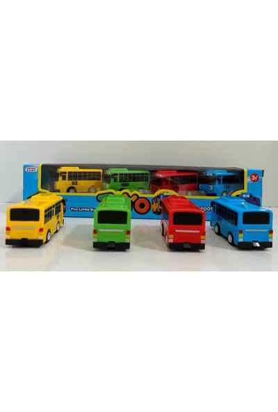 Trend Center Tayo Oyuncak Gani Rogi Lani 4'lü Set Otobüs Çek Bırak Trend Center Tayo Oyuncak Gani Rogi Lani 4'lü Set Otobüs Çek Bırak