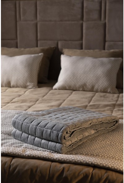Sinada Home Ağırlıklı Battaniye Wellsoft/pamuk Saten 152*203 cm 4 kg