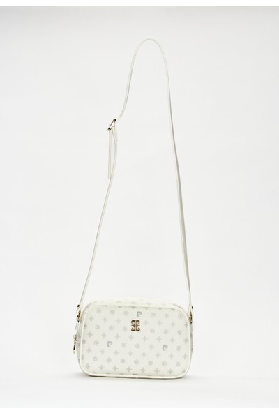 Pierre Cardin 05PO22Y1538-MN BY Kadın Beyaz Çapraz Çanta