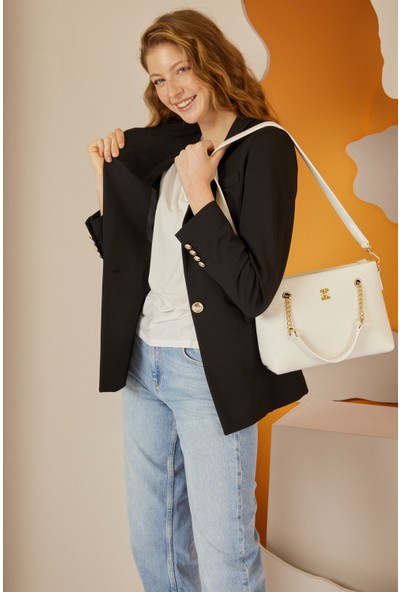 Pierre Cardin Floater Beyaz Kadın Omuz Çantası 05PO22Y1561-F By Pierre Cardin Floater Beyaz Kadın Omuz Çantası 05PO22Y1561-F By