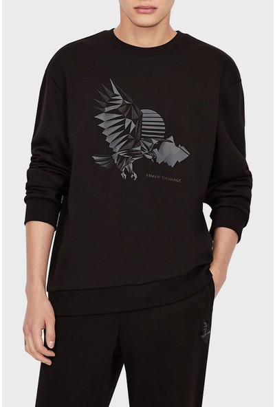 Armani Exchange Baskılı Pamuklu Bisiklet Yaka Regular Fit Sweat Erkek Sweat 6kzmfu ZJ2RZ 1200 Armani Exchange Baskılı Pamuklu Bisiklet Yaka Regular Fit Sweat Erkek Sweat 6kzmfu ZJ2RZ 1200