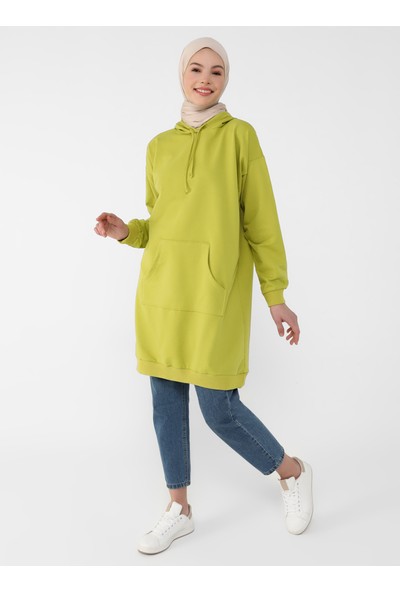 Refka Kapüşonlu Sweatshirt - - Refka Basic Refka Kapüşonlu Sweatshirt - - Refka Basic