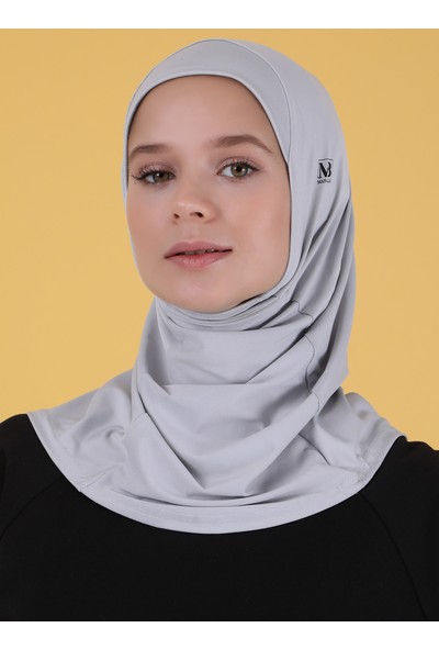 Mayo Bella Hijab Sport Bone - Açık Gri - Mayo Bella Mayo Bella Hijab Sport Bone - Açık Gri - Mayo Bella