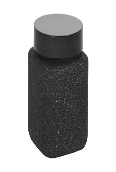 Herevin 1 Litre Simli Kare Siyah Kavanoz 147010-155 Herevin 1 Litre Simli Kare Siyah Kavanoz 147010-155