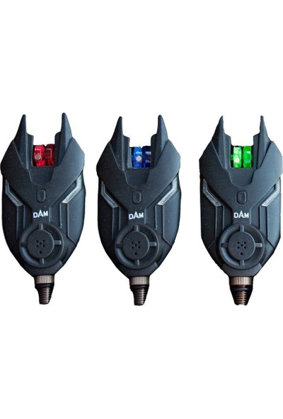 Dam Bite Alarm Tf Bite Alarm Set 3+1 Red Green Blue Dam Bite Alarm Tf Bite Alarm Set 3+1 Red Green Blue