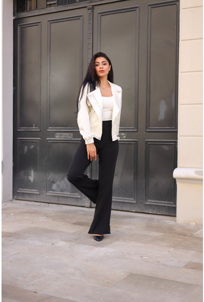 Le Na Nina Saten Bomber Ceket Ekru 40 Le Na Nina Saten Bomber Ceket Ekru 40