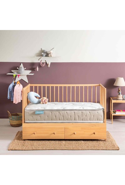 80X180 CLOUD Baby Pocket Yaylı Yatak