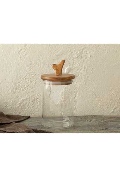 English Home Poli Borosilkat Cam Kavanoz 1050 ml Şeffaf English Home Poli Borosilkat Cam Kavanoz 1050 ml Şeffaf