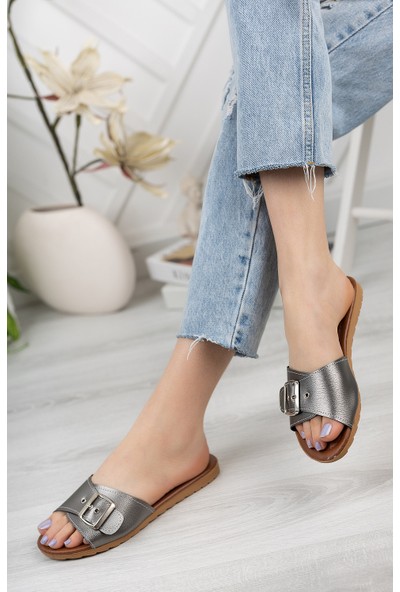 Khayt Sofia Tek Toka Rahat Günlük Kadın Terlik Khayt Sofia Tek Toka Rahat Günlük Kadın Terlik
