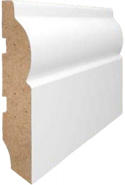 Verissimo Leo Beyaz Lake Süpürgelik 7 cm