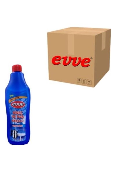 Evve Kireç ve Pas Sökücü 1000 ml x 12