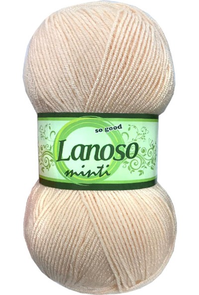 Lanoso Minti Örgü Ipi Premium Akrilik 315 mt 100 gr