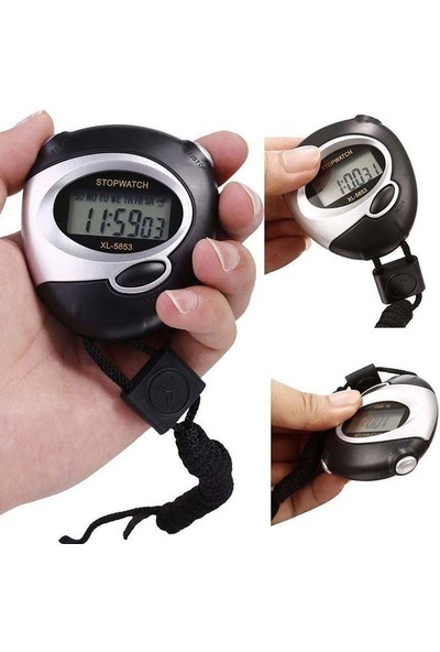 Su Geçirmez Dijital Kronometre (Düdük Hediyeli!)